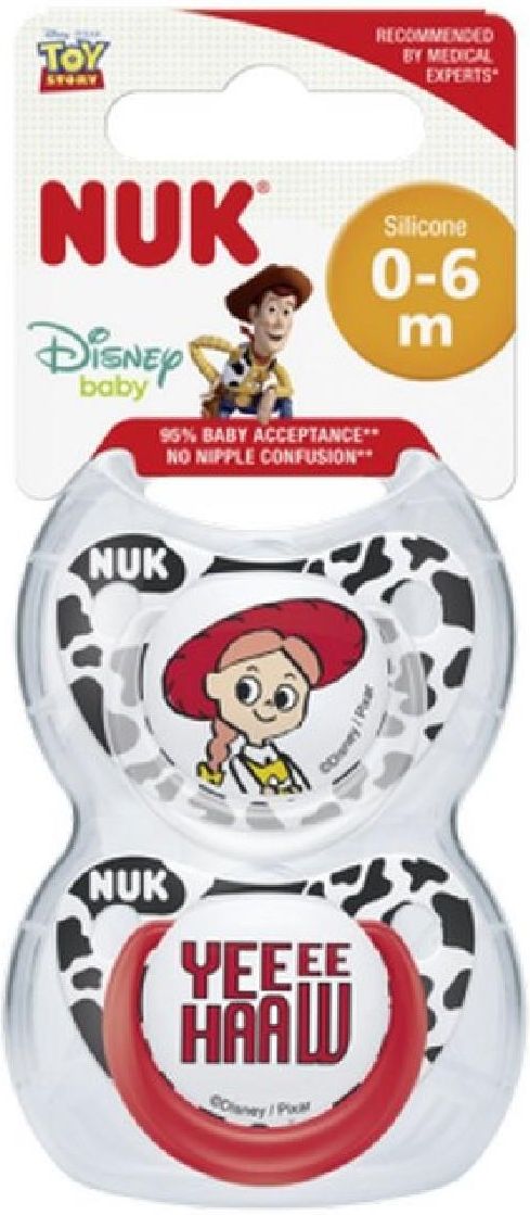 NUK Trendline Disney Toy Story silikonowy 0-6M czerwony 2 szt. - Ceny i opinie - Ceneo.pl