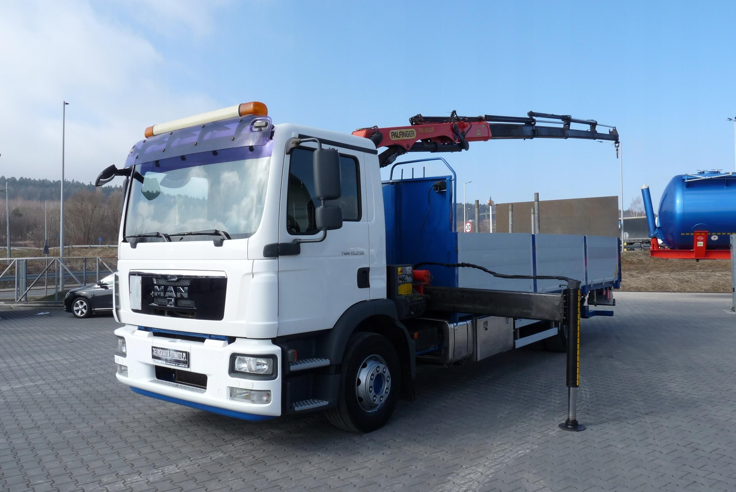 MAN TGM 15.250 /SKRZYNIA + HDS PALFINGER 12m/WINDA - Opinie i ceny na ...