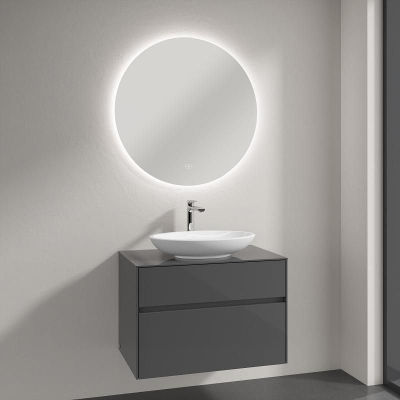 Villeroy & Boch Loop & Friends umywalka nablatowa z szafką pod umywalkę ...