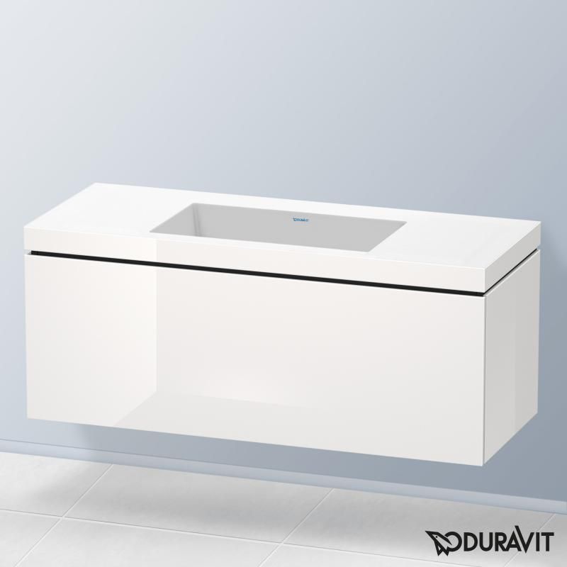 Duravit Vero Air umywalka z szafką pod umywalkę L-Cube z 1 szufladą ...