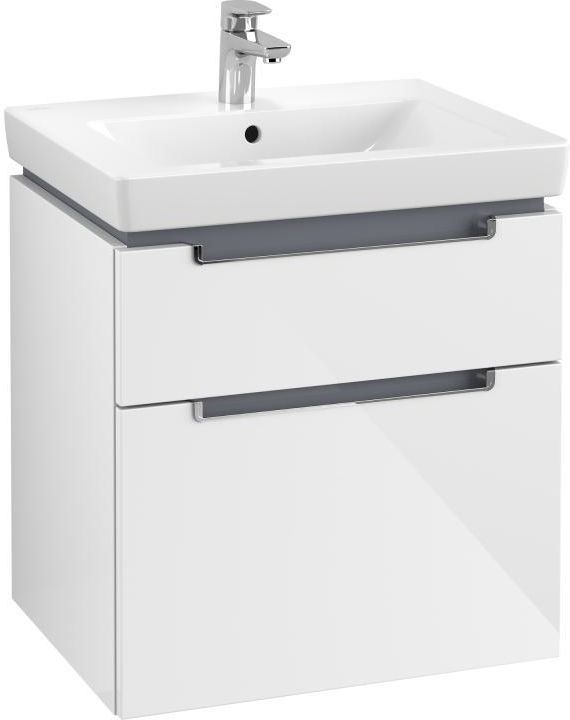 Villeroy & Boch Subway 2.0 umywalką z szafką pod umywalkę 2 szuflady ...