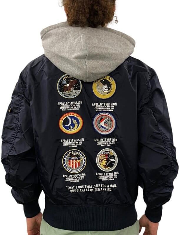 MA-1 Zip Hood Apollo Alpha Industries L/XL/2XL 136106 - Ceny i opinie ...