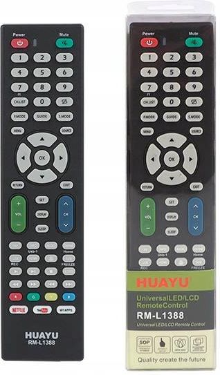 Pilot do telewizora Huayu Pilot Uniwersalny Tv Lcd/Led Rm-L1388 - Opinie i ceny na Ceneo.pl