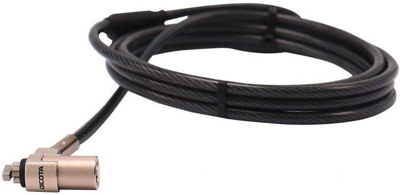 Dicota Linka Zabezpieczająca T-Lock Ultra Slim V2 Keyed 3X7Mm Single ...