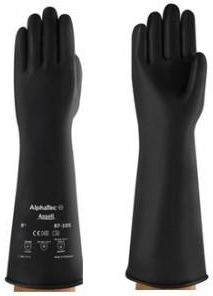 Rękawice Chemiczne Lateksowe Ansell Alphatec 87 105 / Emperor Me105 ...