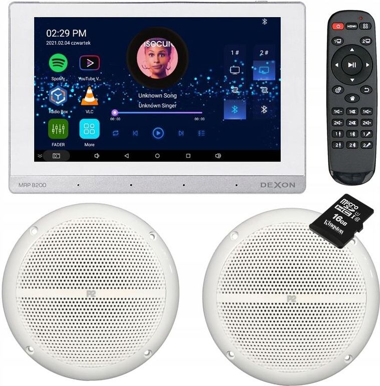 Radio Dexon Radio Internetowe Do Łazienki Kuchni Salonu (Mrp8200 ...