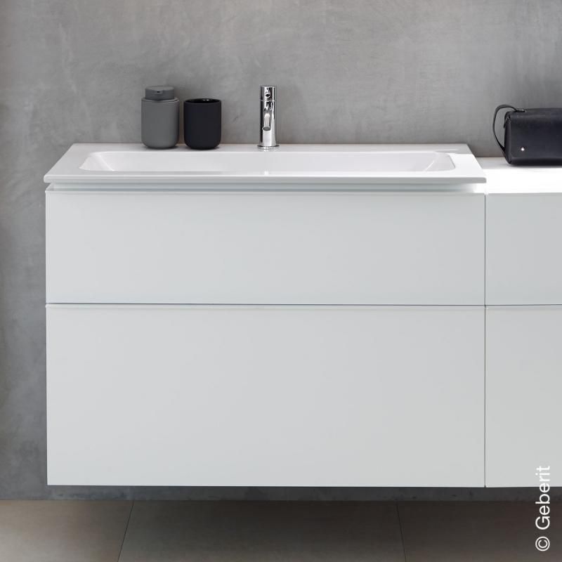 Geberit iCon Slim umywalka z szafką z 2 szufladami 502332JL1 - Opinie i ...