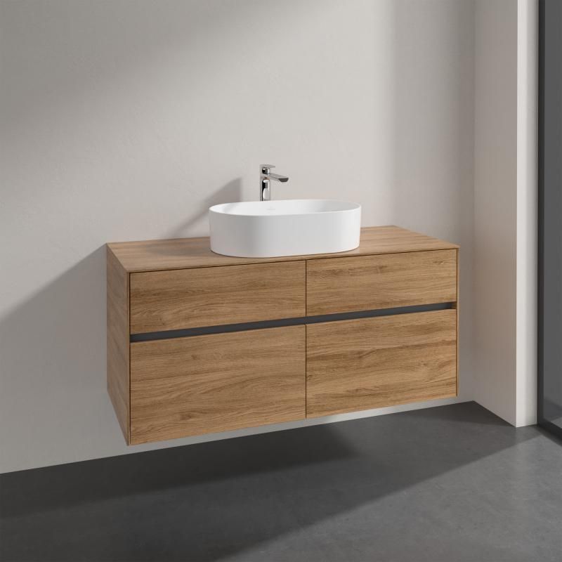 Villeroy & Boch Collaro umywalka nablatowa z szafką pod umywalkę ...