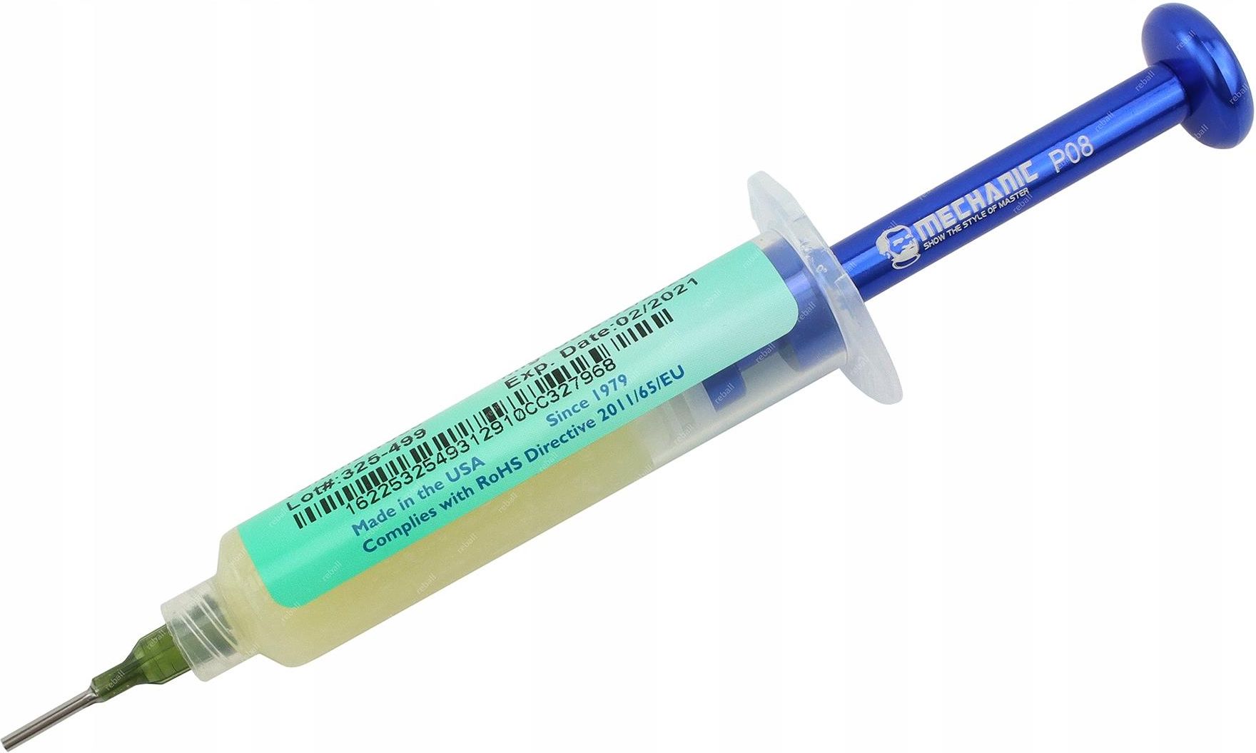 Reball Amtech Nc-559-Asm-Uv 10G Flux Topnik +Tłoczek Igły Che0000630 ...