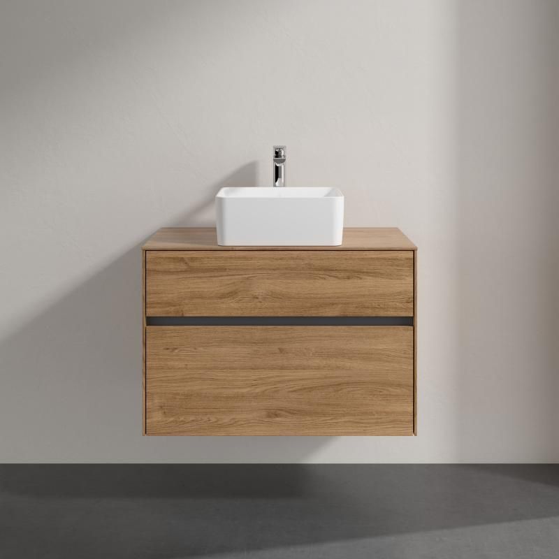 Villeroy & Boch Collaro umywalka nablatowa z szafką pod umywalkę ...