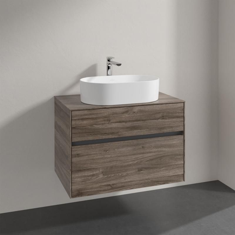 Villeroy & Boch Collaro umywalka nablatowa z szafką pod umywalkę ...