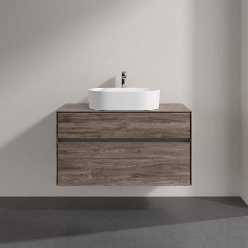 Villeroy & Boch Collaro umywalka nablatowa z szafką pod umywalkę ...