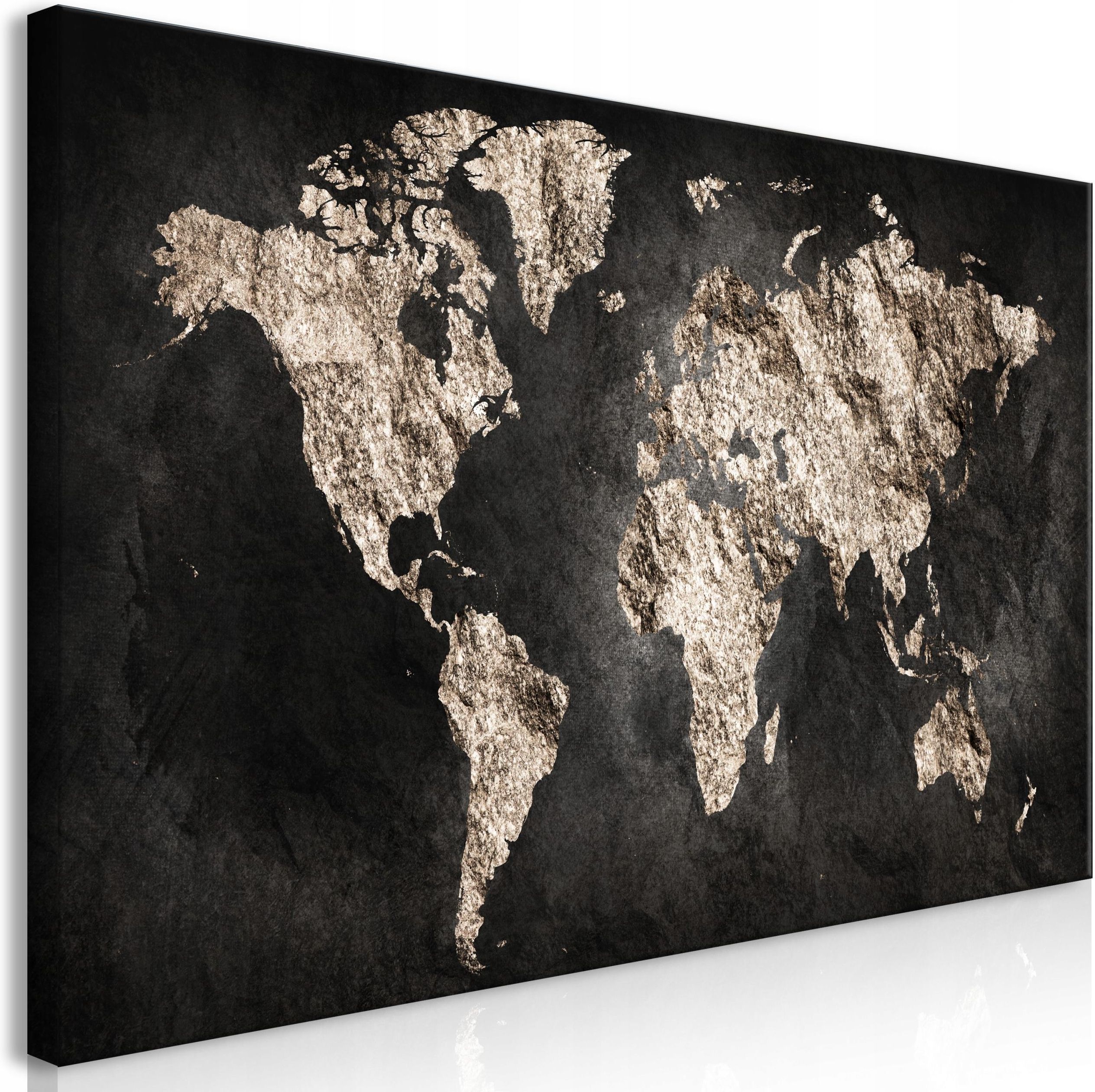 Murando Obraz Xxxl Diy Mapa Świata 160X80 K A 0296 Ak E - Opinie i ...