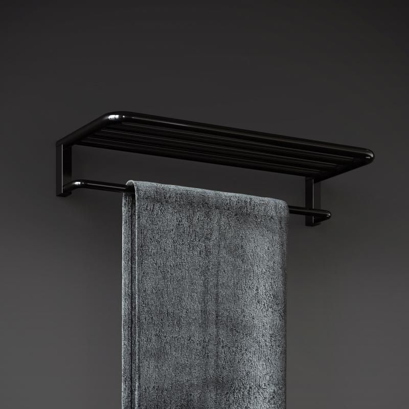 Cosmic Black & White Półka Na Ręczniki Wjc238A0068006 2510668 - Opinie ...