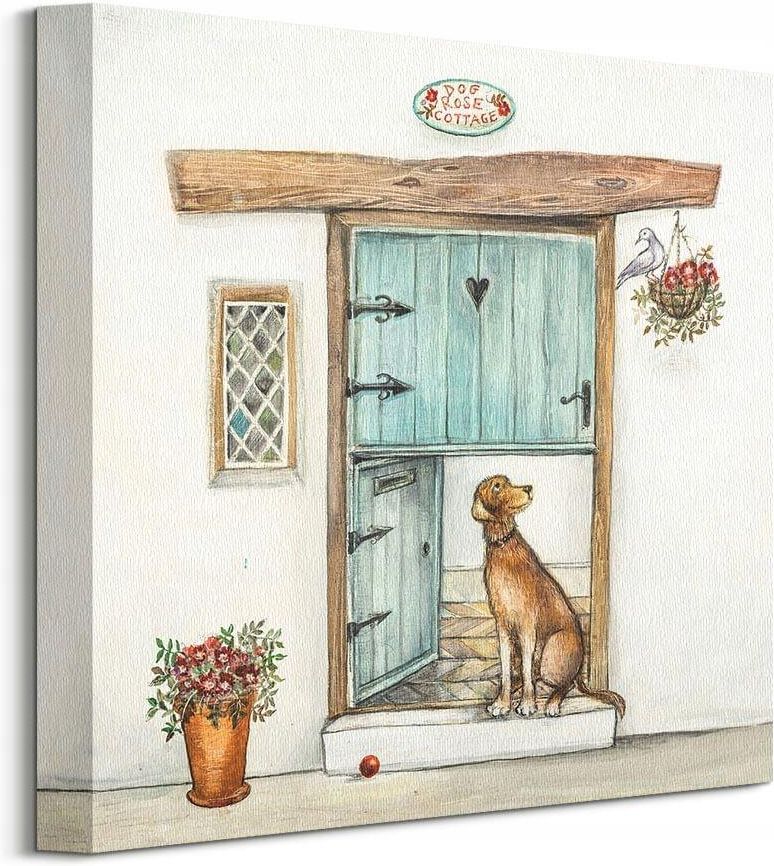 Pyramid International Obraz Na Ścianę Dog Rose Cottage Joe Ramm 30X30 ...