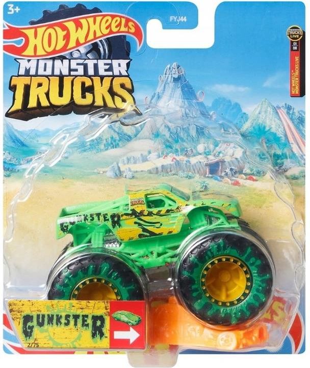 Hot Wheels - Monster Trucks Gunkster FYJ44 HCP89 - Ceny i opinie - Ceneo.pl