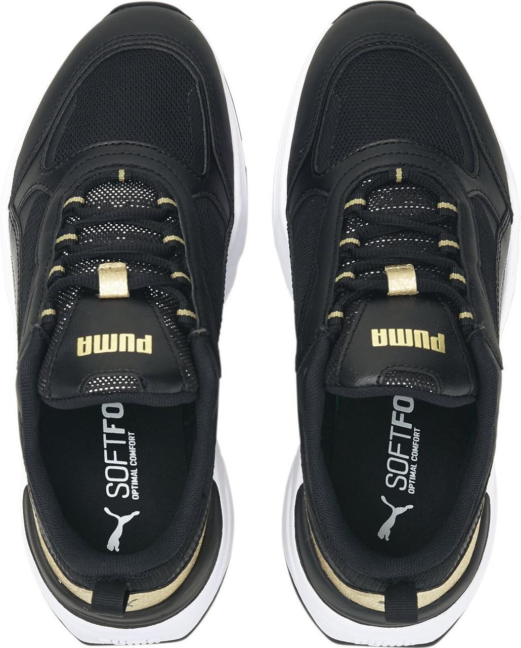 BUTY SPORTOWE DAMSKIE PUMA CASSIA DISTRESSED CZARNE 38764501 - Ceny i ...