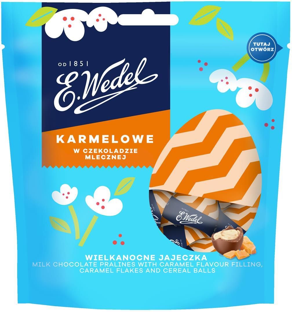 E.Wedel Jajeczka Karmelowe W Czekoladzie 104g - Ceny i opinie - Ceneo.pl