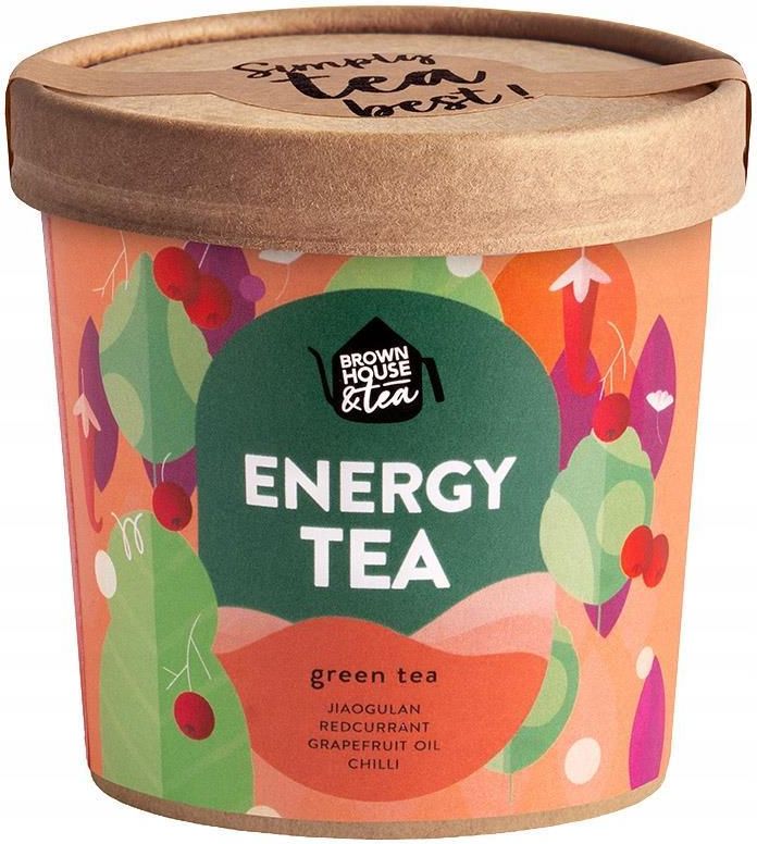 Herbata Brown House & Tea Zielona Z Jiaogulanem Energy 50g - Ceny i ...