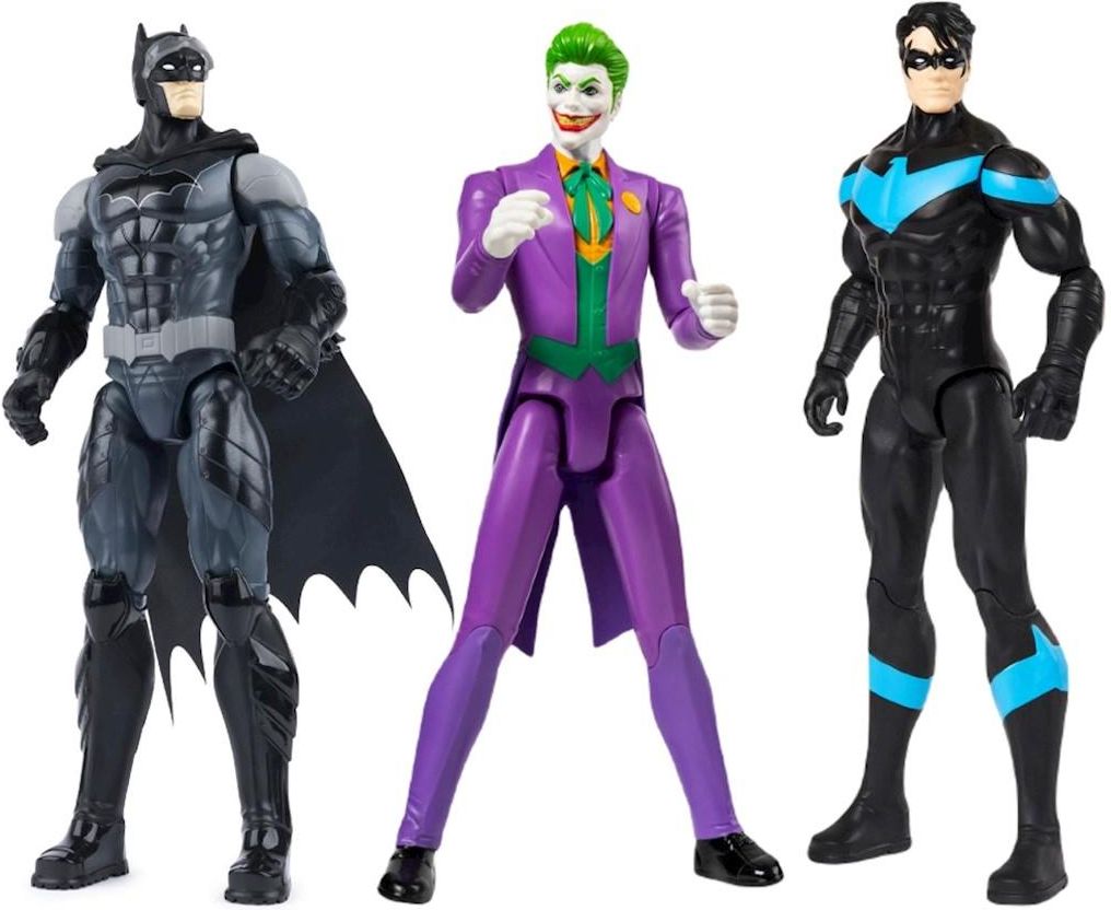 Spin Master Dc Zestaw Figurka Batman + Robin Joker 28Cm - Ceny i opinie ...