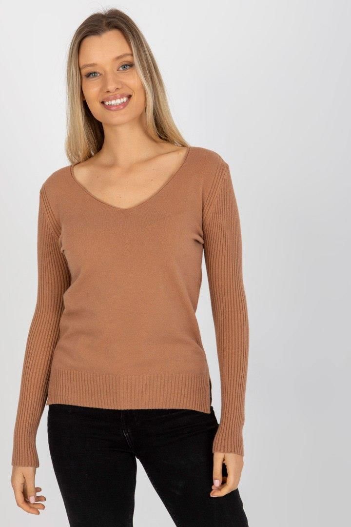 Sweter Damski Model VI-SW-20264.93P Camel - Ceny i opinie - Ceneo.pl