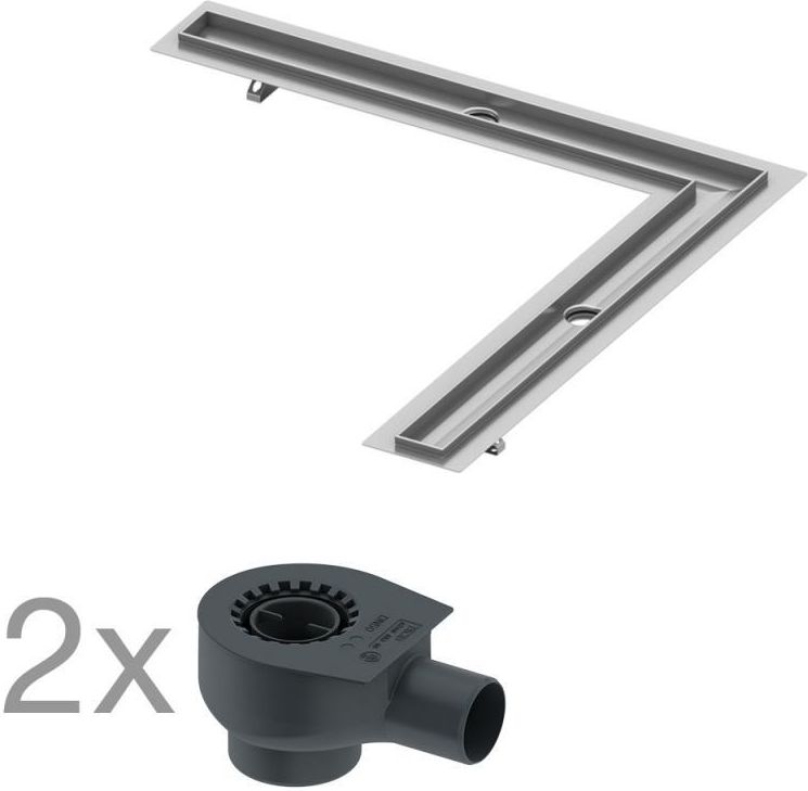 Zestaw odpływowy Tece Drainline 611200+650001 - Opinie i ceny na Ceneo.pl