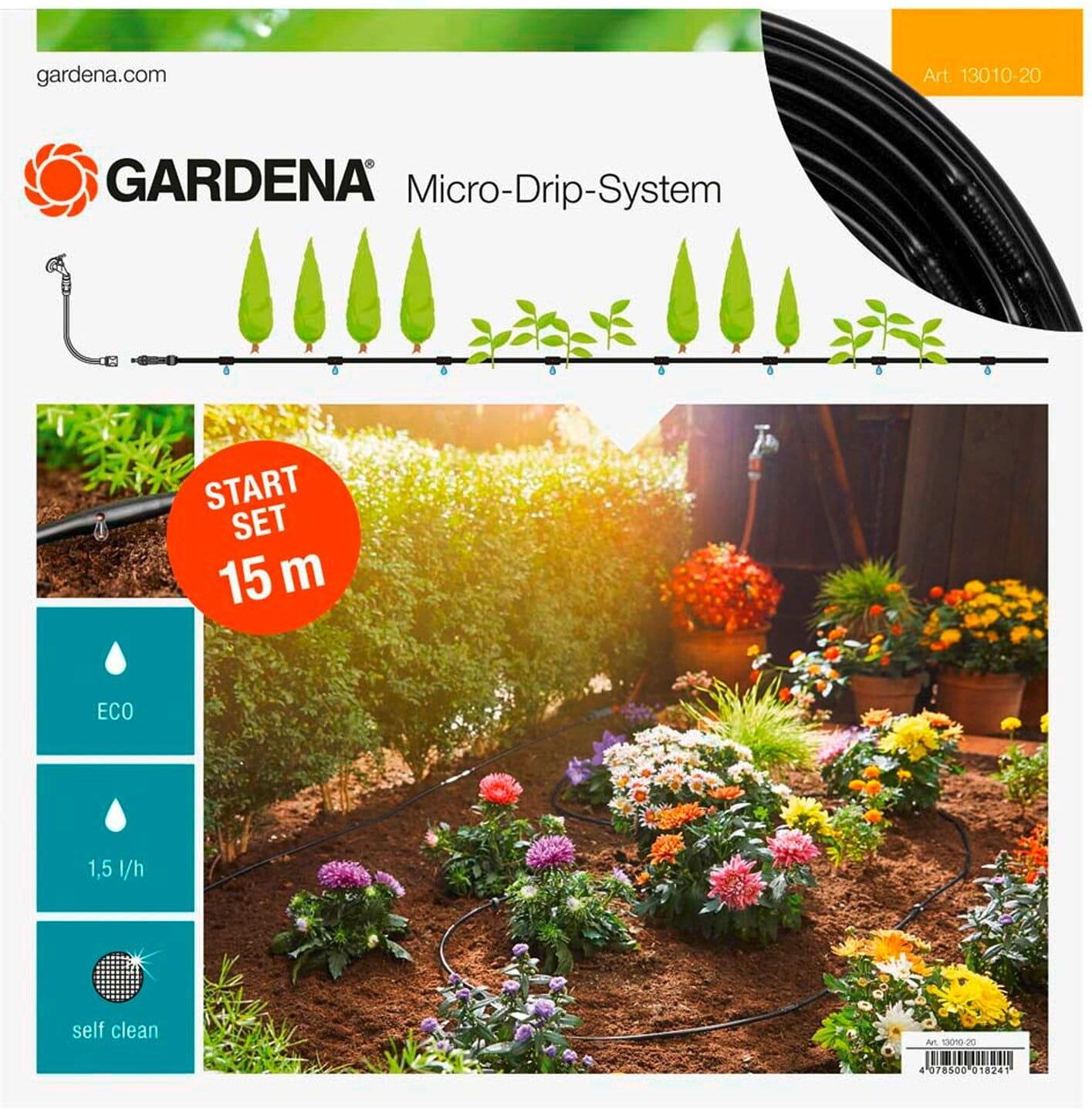 Gardena Linia Kroplująca Zestaw Startowy S 15m - Ceny i opinie - Ceneo.pl
