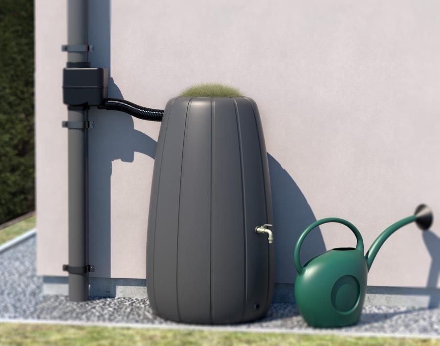 Lamela Zbiornik Na Deszczówkę Gaja 200L Beczka Na Wodę Antracyt - Ceny i opinie - Ceneo.pl