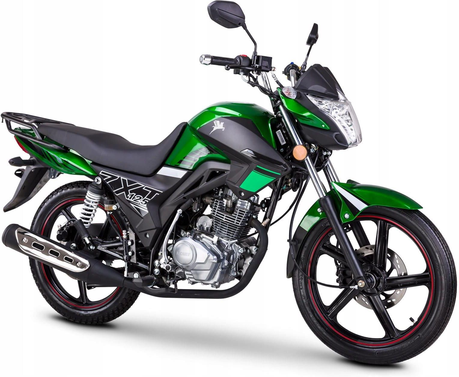 MOTOCYKL ROMET ZXT 125 ZIELONY [2022] - Opinie i ceny na Ceneo.pl