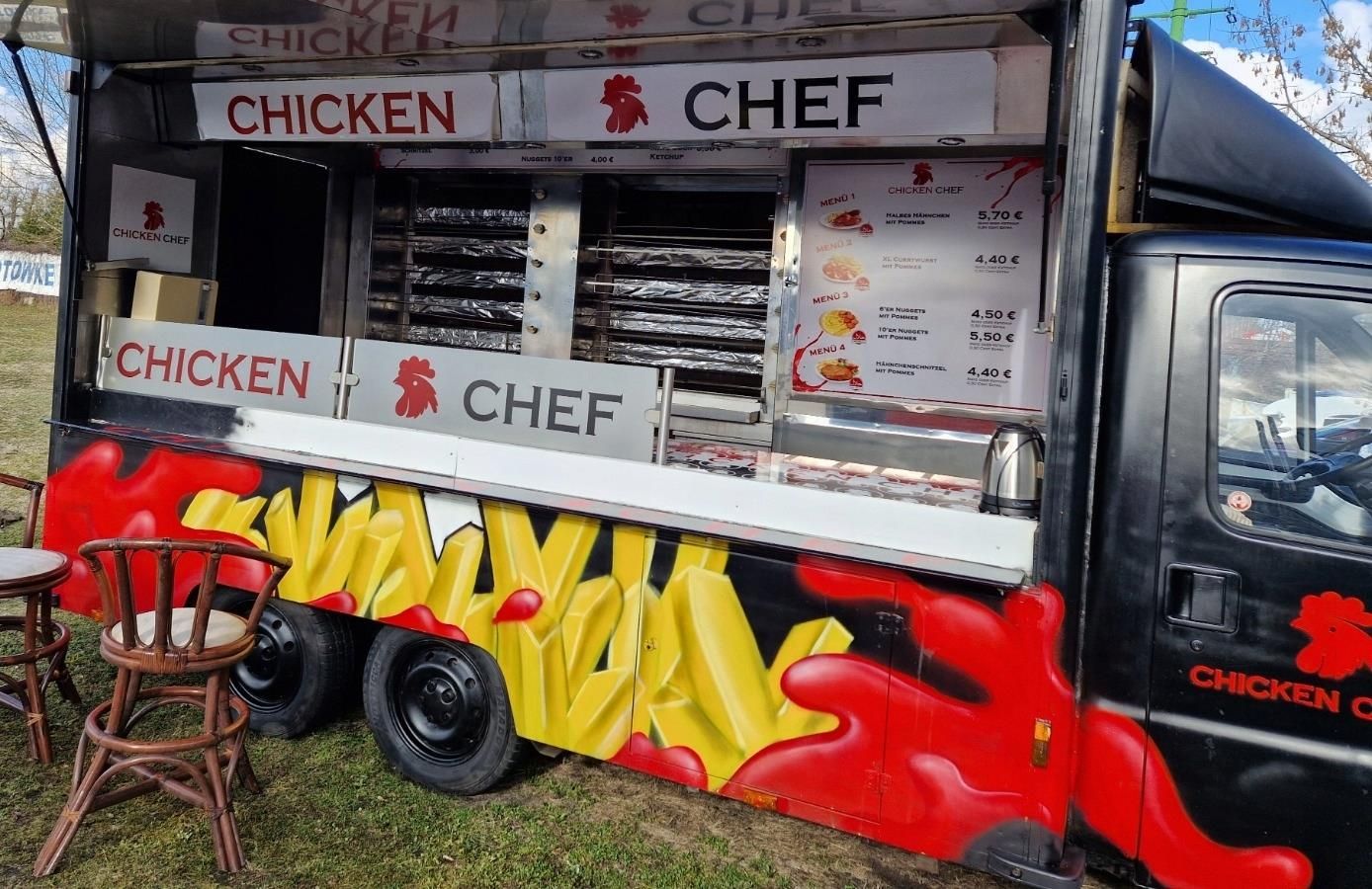 Fiat Ducato Food Truck Kurczak z rozna - Opinie i ceny na Ceneo.pl