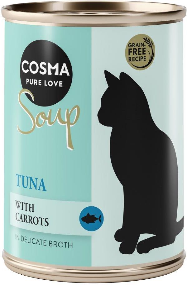 Karma Cosma Soup Tuńczyk Z Marchwią 6X100G - Ceny i opinie - Ceneo.pl