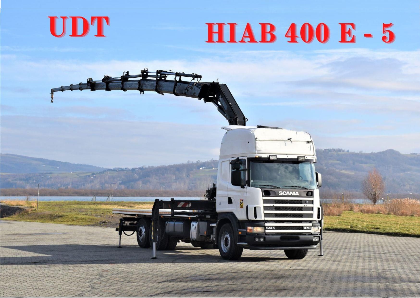Scania 124G 470 Skrzynia 7,00m *HIAB 400 E-5/PILOT - Opinie i ceny na ...