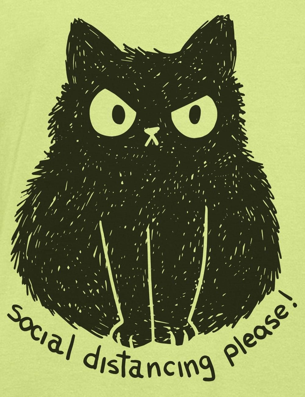 CAT SOCIAL DISTANCING koszulka męska lime XXL - Ceny i opinie - Ceneo.pl