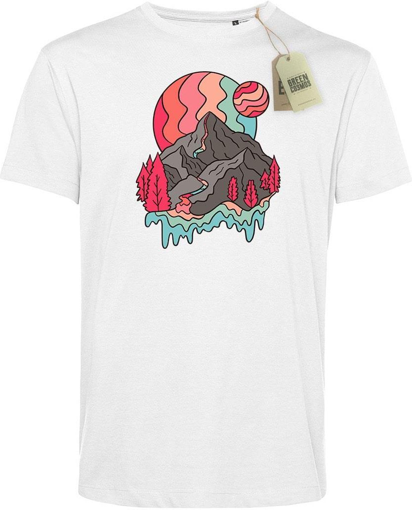 RAINBOW MOUNTAINS koszulka męska white L - Ceny i opinie - Ceneo.pl