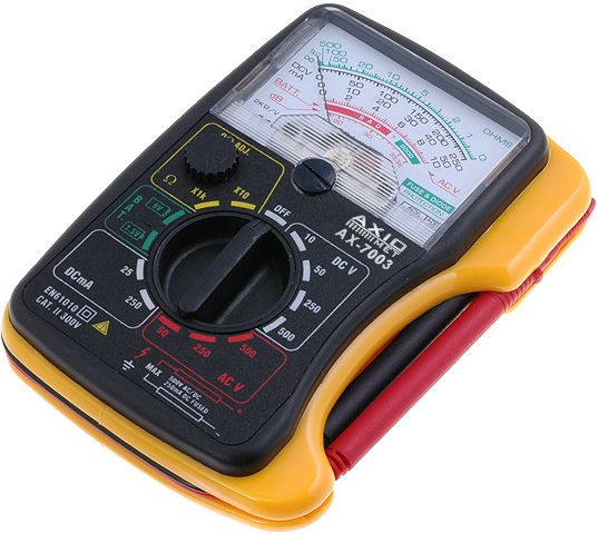 Axiomet Kieszonkowy multimetr analogowy AX-7003 - Inne mierniki ...