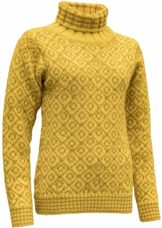 Devold Sweter Unisex Svalbard Wool High Neck Cyber Arrowwood - Ceny i ...