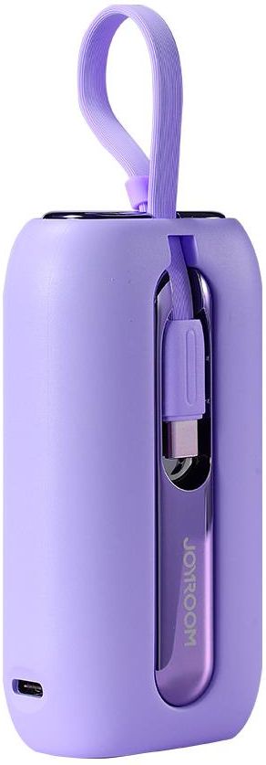 Powerbank Joyroom powerbank 10000mAh Colorful Series 22.5W z 2 wbudowanymi kablami USB C i ...