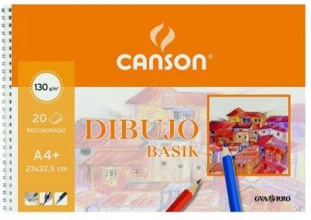 Canson Drawing Pad Basik Mikroperforowany 130G 20 Kartki 10Szt. Spirala ...