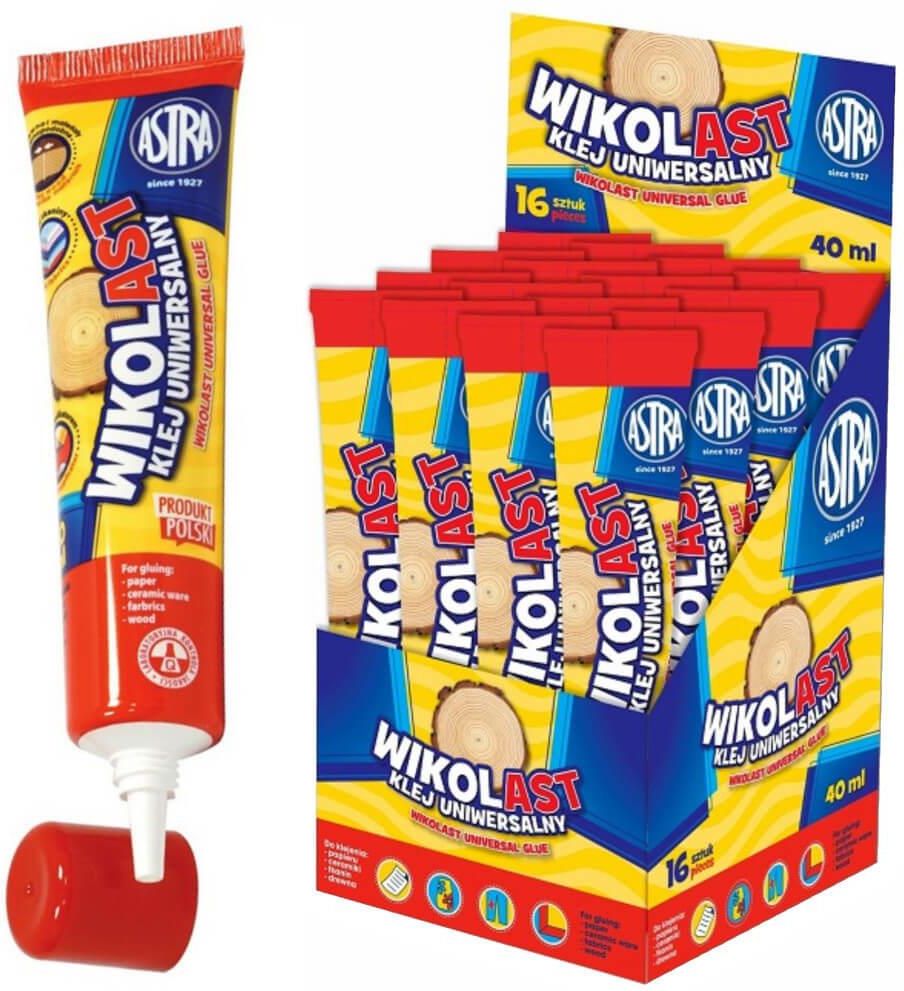 Astra Klej Wikolast Wikol Płynie Uniwer 40Ml 16Szt. - Ceny i opinie ...