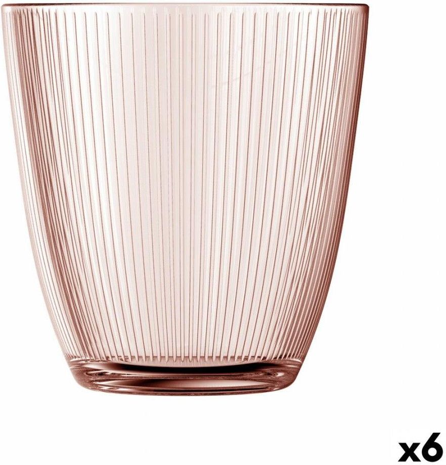 Luminarc Szklanka Concepto Stripy Różowy Szkło 310Ml 6Szt. (S2709619 ...