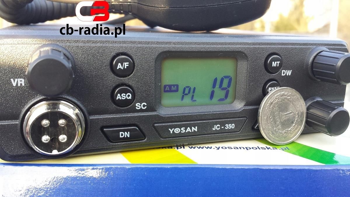 CB Radio Yosan Cb Radio Jc 350 Am Fm Asq - Opinie i ceny na Ceneo.pl