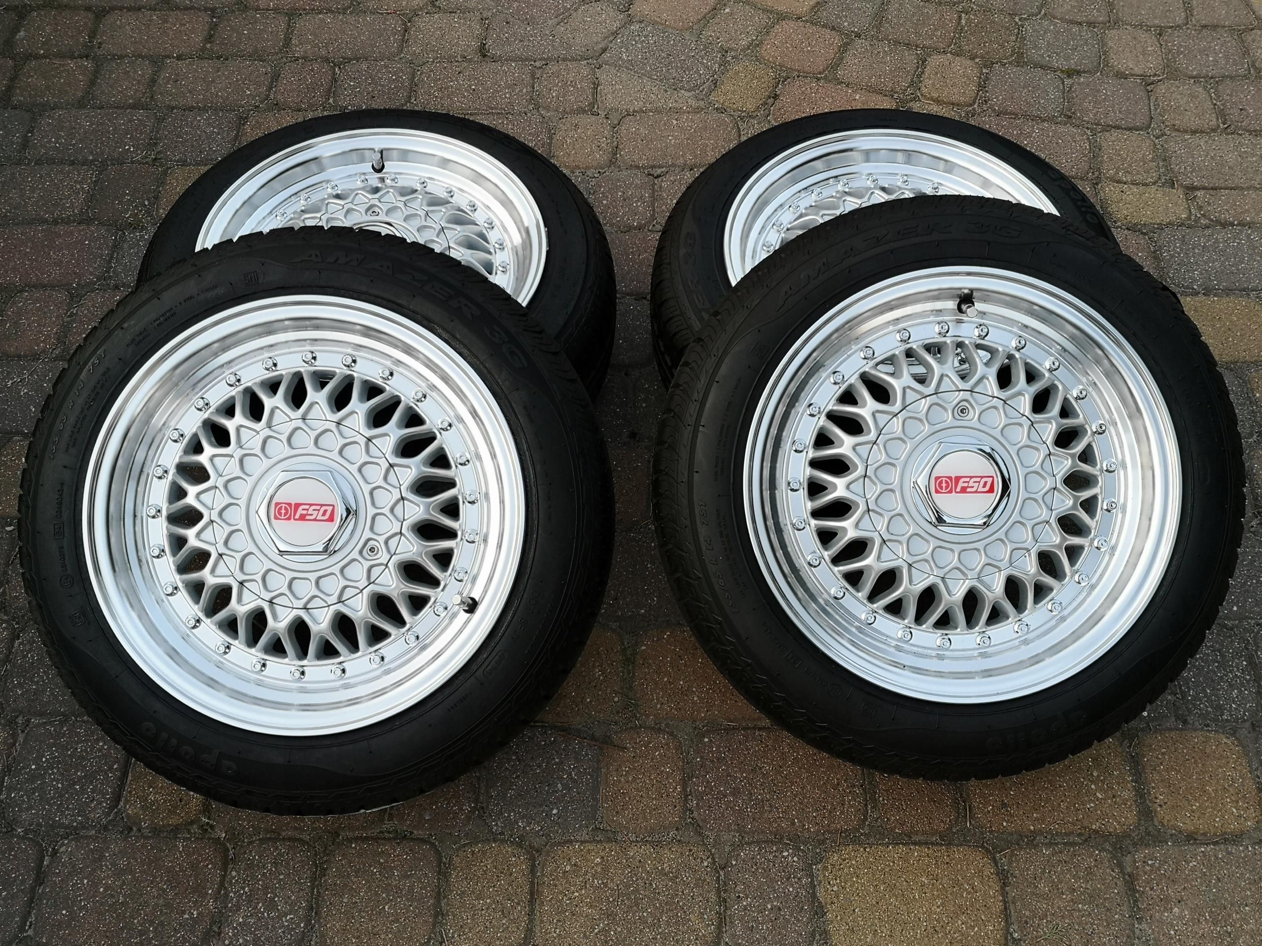 Felgi Varrstoen Felgi Koła 14J 4X98 Fiat 125P Polonez Fso Łada ...