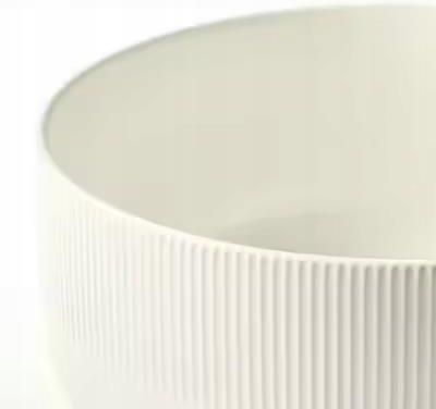 Osłonka Doniczki Ceramiczna Biała 22cm Gradvis - Ceny i opinie - Ceneo.pl