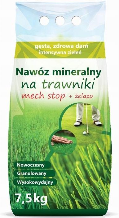 Nawóz Nawóz Usuwa Mech Z Trawy Na Zniszczony Trawnik 7Kg - Ceny i opinie - Ceneo.pl