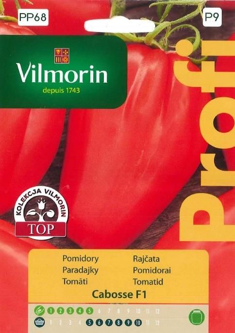 Nasiona Pomidor Cabosse Bawole Serce Vilmorin 827 - Ceny i opinie - Ceneo.pl