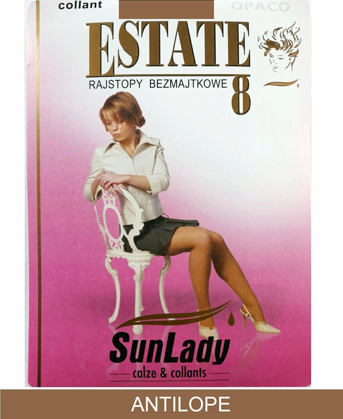 SUN LADY ESTATE rajstopy 8DEN k.:anttilope r.:4 - Ceny i opinie - Ceneo.pl
