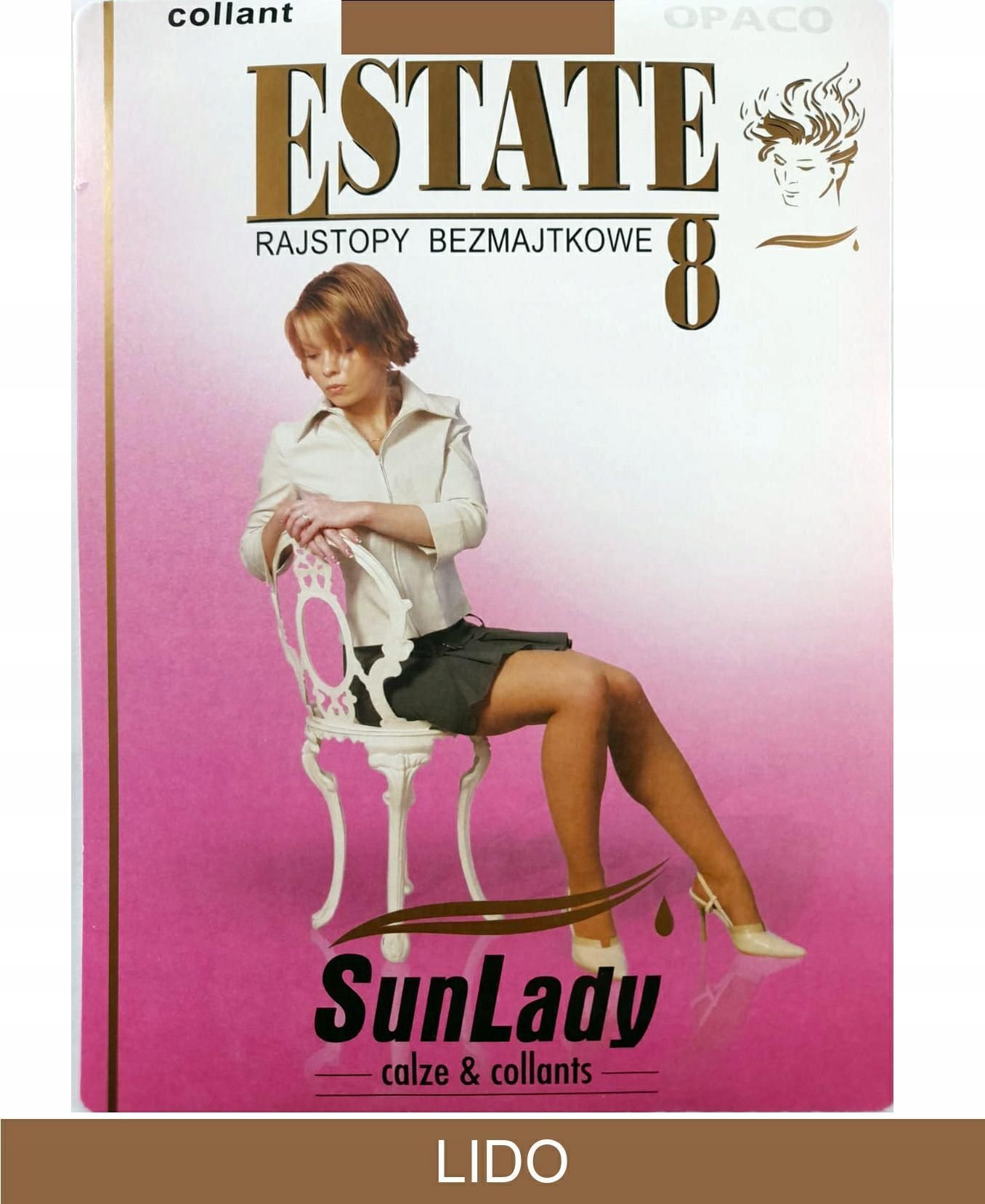 SUN LADY ESTATE rajstopy 8DEN k.:lido r.:4 - Ceny i opinie - Ceneo.pl
