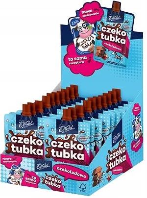 E. Wedel Czekotubka Czekoladowa 20x50g - Ceny i opinie - Ceneo.pl