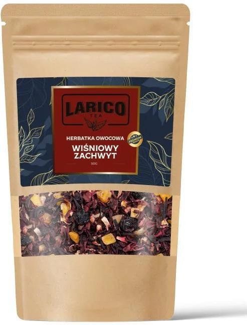 Herbata Larico Owocowa Wiśniowy Zachwyt 50g - Ceny i opinie - Ceneo.pl