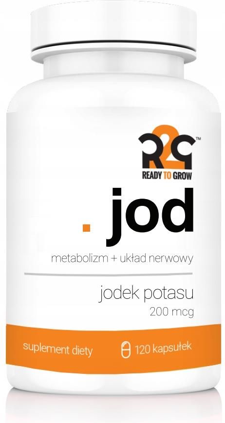R2G Jodek Potasu 200 Mcg Tarczyca Jod 120kaps - Opinie i ceny na Ceneo.pl